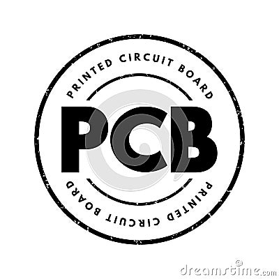 PCB Printed Circuit Board - Laminated Sandwich Structure Of Conductive ...