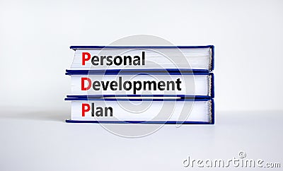 PDP, Personal Development Plan Symbol. Words PDP, Personal Development ...
