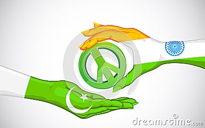 Peace Between India And Pakistan Royalty Free Stock Photo - Image: 32588645