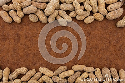 Peanut Border Royalty Free Stock Images - Image: 8642159