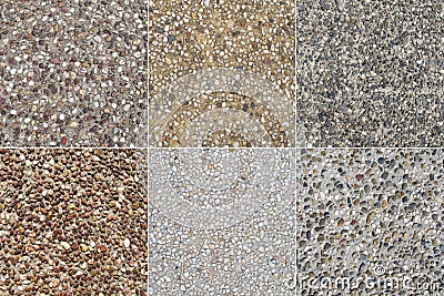 Pebbled Concrete 2 Stock Photo - Image: 46498305