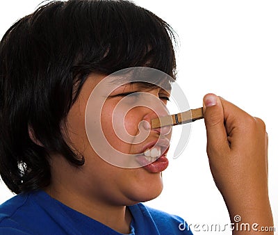 Noisy stock photo. Image of hush, shush, loud, face, shut - 960012