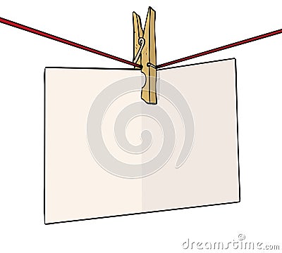 Peg Note Cartoon Vector | CartoonDealer.com #44542101