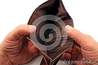 Penniless Royalty Free Stock Photo - Image: 3657385