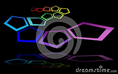 Pentagon Background Stock Image - Image: 28239471