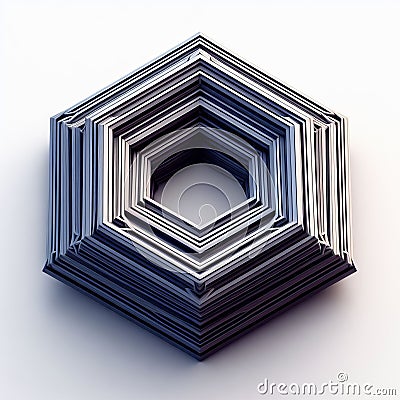 Pentagon A Five Sided Shape With Five Angles And Sides, Isolat Royalty ...