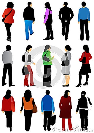Flat Vector Modern People Icons, Professional Worker, Lifestyle Stock ...
