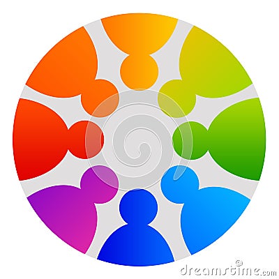 People Circle Royalty Free Stock Images - Image: 28179699