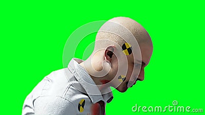 People Dummy Animation. Test Drive. Realistic 4k Animation. Stock ...