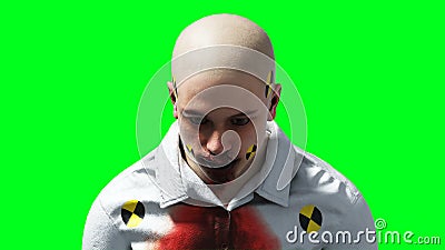 People Dummy Animation. Test Drive. Realistic 4k Animation. Stock ...