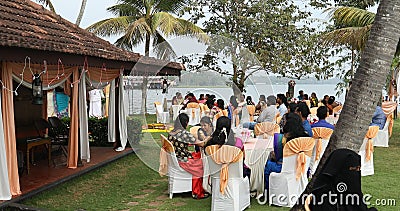 People in the Function Kerala India Stock Footage - Video of outdoor ...