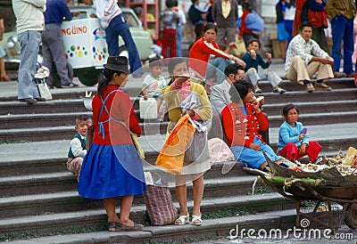 People In Quito Editorial Stock Photo - Image: 19624268