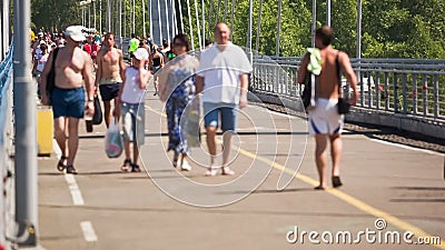 People Strolling stock video. Video of strolling, crowd - 42582591