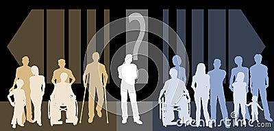 People Undecided Stock Image - Image: 33508111