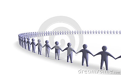 People Union Royalty Free Stock Image - Image: 3249846