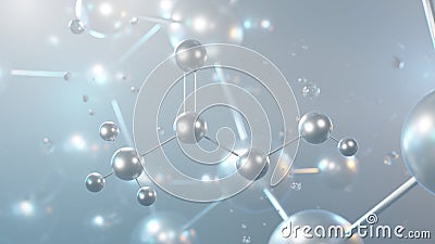 Peracetic Acid Molecular Structure, 3d Model Molecule, Peroxy Acid ...