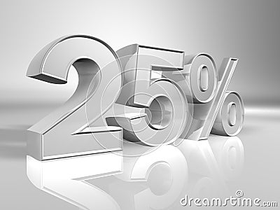 Percentage stock illustration. Illustration of fees, reflection - 1739682