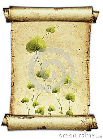 Pergaminho Fotos de Stock - Imagem: 4246273