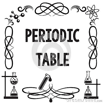 Periodic Table Cartoon Vector | CartoonDealer.com #268679453