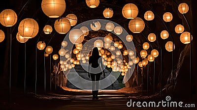 Perseverance Light At End Of The Tunnel Royalty-Free Cartoon ...