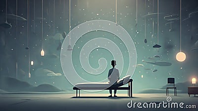 A Person Shrinking And Fading Into The Background, Representing The ...