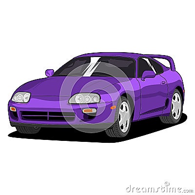 Supra MK4 Royalty-Free Illustration | CartoonDealer.com #248350644