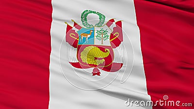 Peru War Flag Closeup Seamless Loop Stock Footage - Video of ripple ...