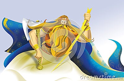 Perun Royalty-Free Cartoon | CartoonDealer.com #19323218