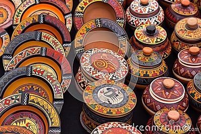 Peruvian Bowl Handicraft Stock Photo - Image: 35075170