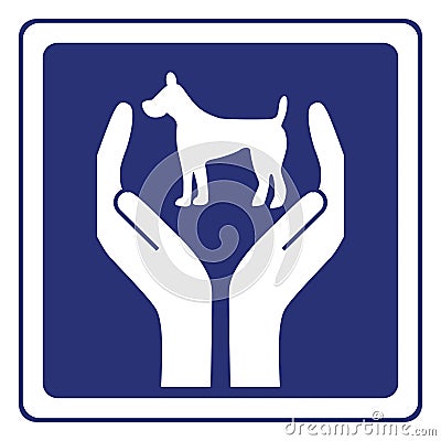 Pet Care Sign Stock Photos - Image: 12575073