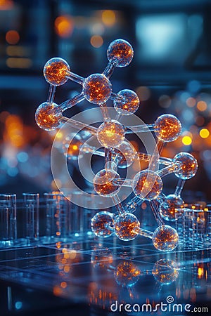 Pharmaceutical Advances, A Dynamic Laboratory Scene Focused On A ...