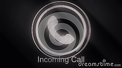 Phone Ring Icon Animation. Incoming Call. Animation Call Icon. Handmade ...