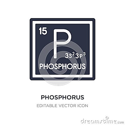 Phosphorus Icon On White Background. Simple Element Illustration From ...