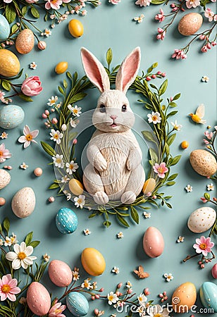 The Photo Captures A Bright And Joyful Easter Atmosphere Filled With ...