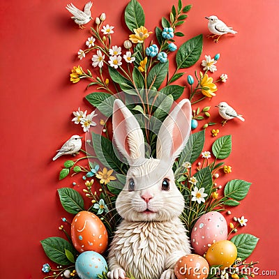 The Photo Captures A Bright And Joyful Easter Atmosphere Filled With ...