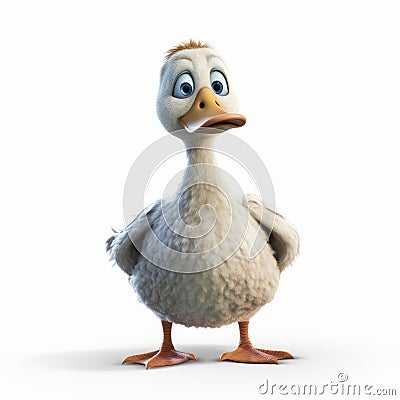 Impressive Disney-style Duck Cartoon With Realistic Pixar Animation ...