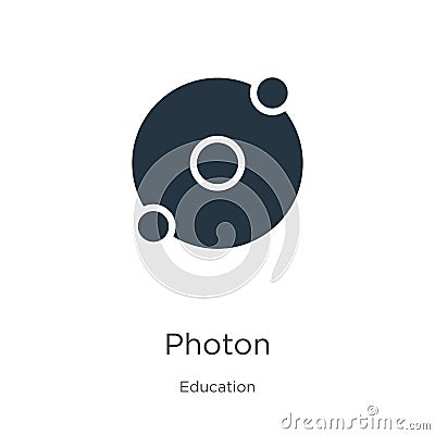 Photon Icon Vector. Trendy Flat Photon Icon From Education Collection ...