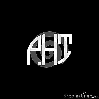 PHT Letter Logo Design On Black Background.PHT Creative Initials Letter ...