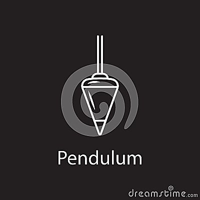 Physical Pendulum Icon. Simple Element Illustration. Physical Pendulum ...