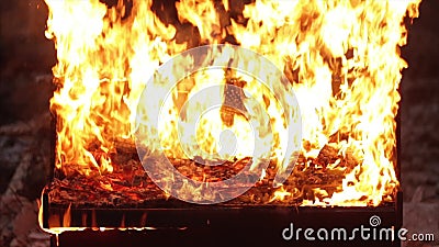 Piano on Fire Musical Instrument Stock Footage - Video of danger ...