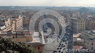 Piazza Del Risorgimento. Rome, Italy Stock Video - Video of historical ...