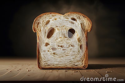 Pic Hyperrealistic Portrait Capturing The Essence Of Slice Of White ...