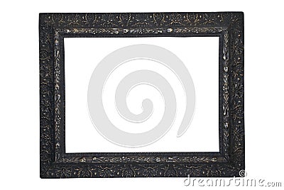 Picture Frame/Black/Antique Royalty Free Stock Photo - Image: 6828275