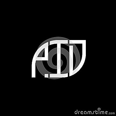 PID Letter Logo Design On Black Background.PID Creative Initials Letter ...