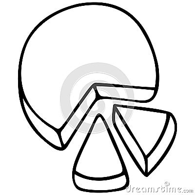 Pie Chart. Three-dimensional. Graphic Representation Of Data In The ...