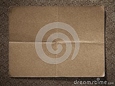 A Piece Of Crumpled Paper Text Stock Photo | CartoonDealer.com #28840332