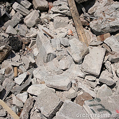 Pile Of Rubble Stock Images - Image: 5871284