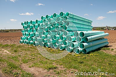 Pile Of Sewer Piping Stock Photo | CartoonDealer.com #19399752