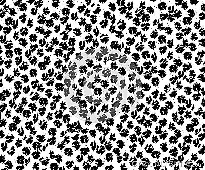 Pineapple Peel Details Remastered, Black Amorphous Shapes In Black And ...