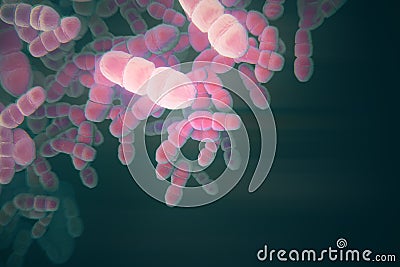 Pink Bacteria Wallpaper Royalty-Free Stock Photo | CartoonDealer.com ...